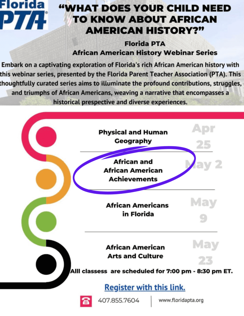 African American Webinar Series – Florida PTA