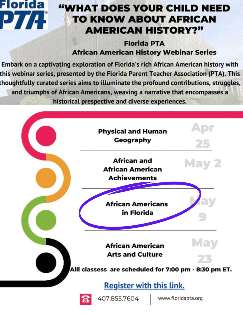 African American Webinar Series – Florida PTA